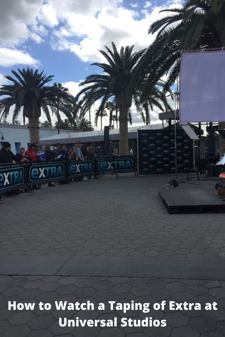 How to Attend an Extra Tv Show Taping at Universal